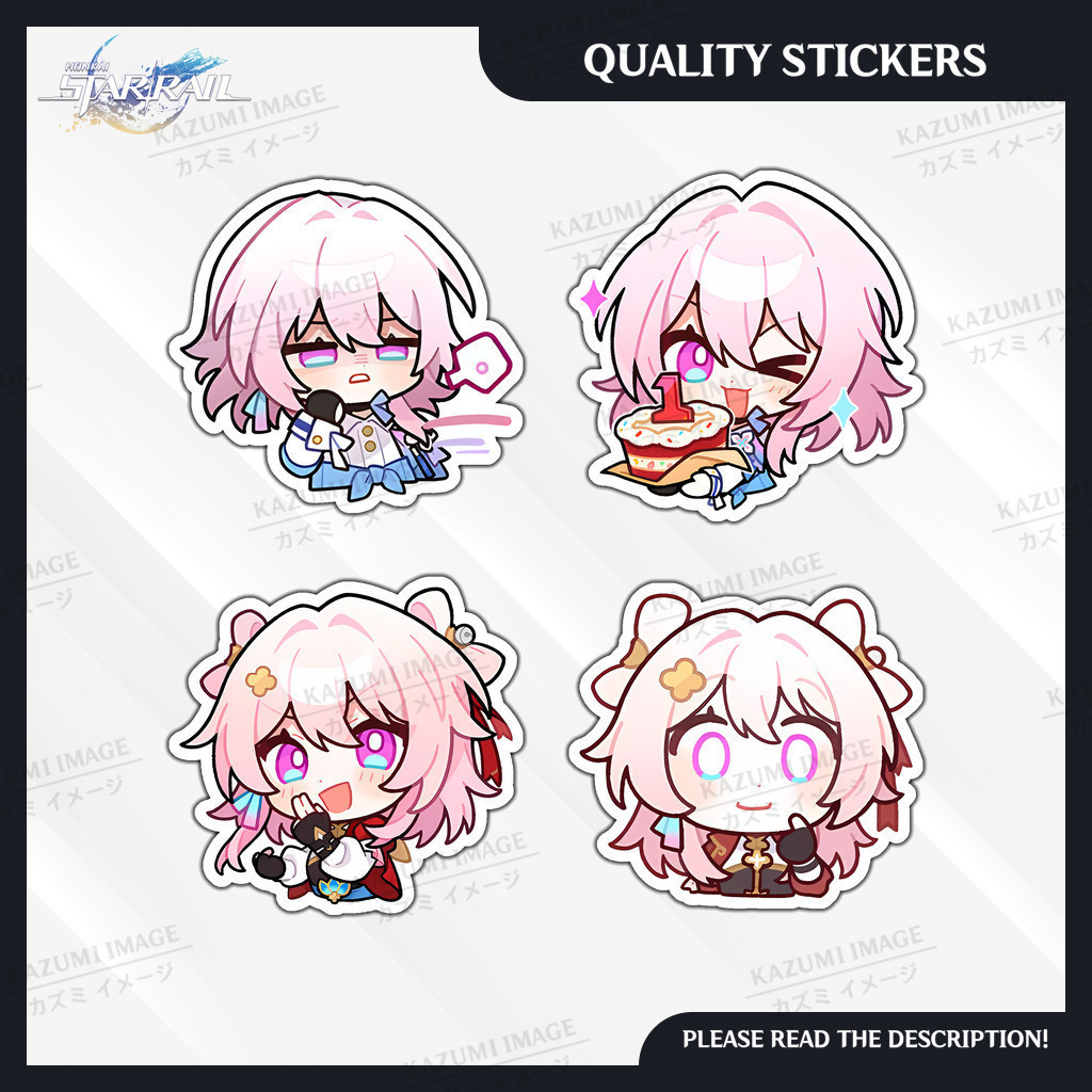 March 7th - Honkai: Star Rail Emoji Stickers [Page 2] | Shopee Philippines