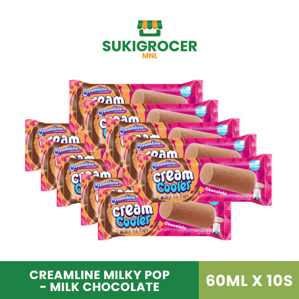 Creamline Milky Pop - Milk Chocolate 60ML x 10s | Shopee Philippines