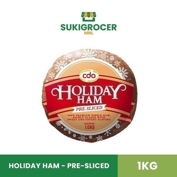 CDO Holiday Ham - Pre-Sliced 1kg | Shopee Philippines
