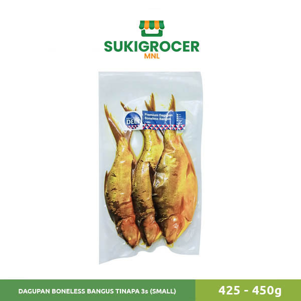Dagupan Boneless Bangus Tinapa 3s (Small) 400-500g | Shopee Philippines
