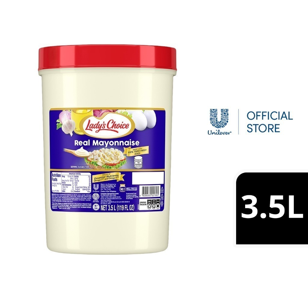 Lady's Choice Real Mayonnaise 3.5L | Shopee Philippines
