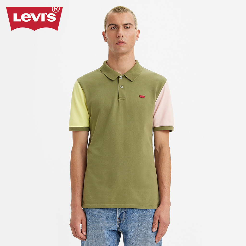 Levi's® Men’s Slim Housemark Polo Shirt A4842-0011 | Shopee Philippines