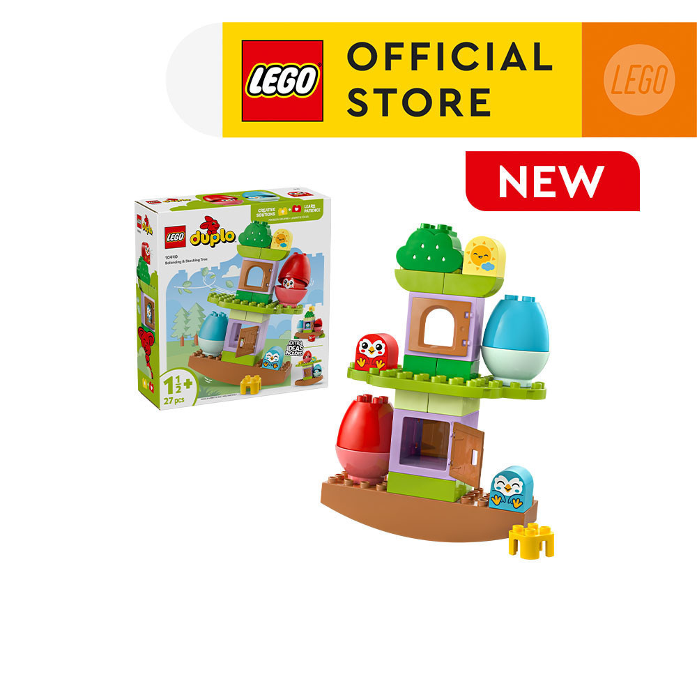 LEGO® DUPLO 10440 Balancing & Stacking Tree, Age 1½+, Building Blocks ...
