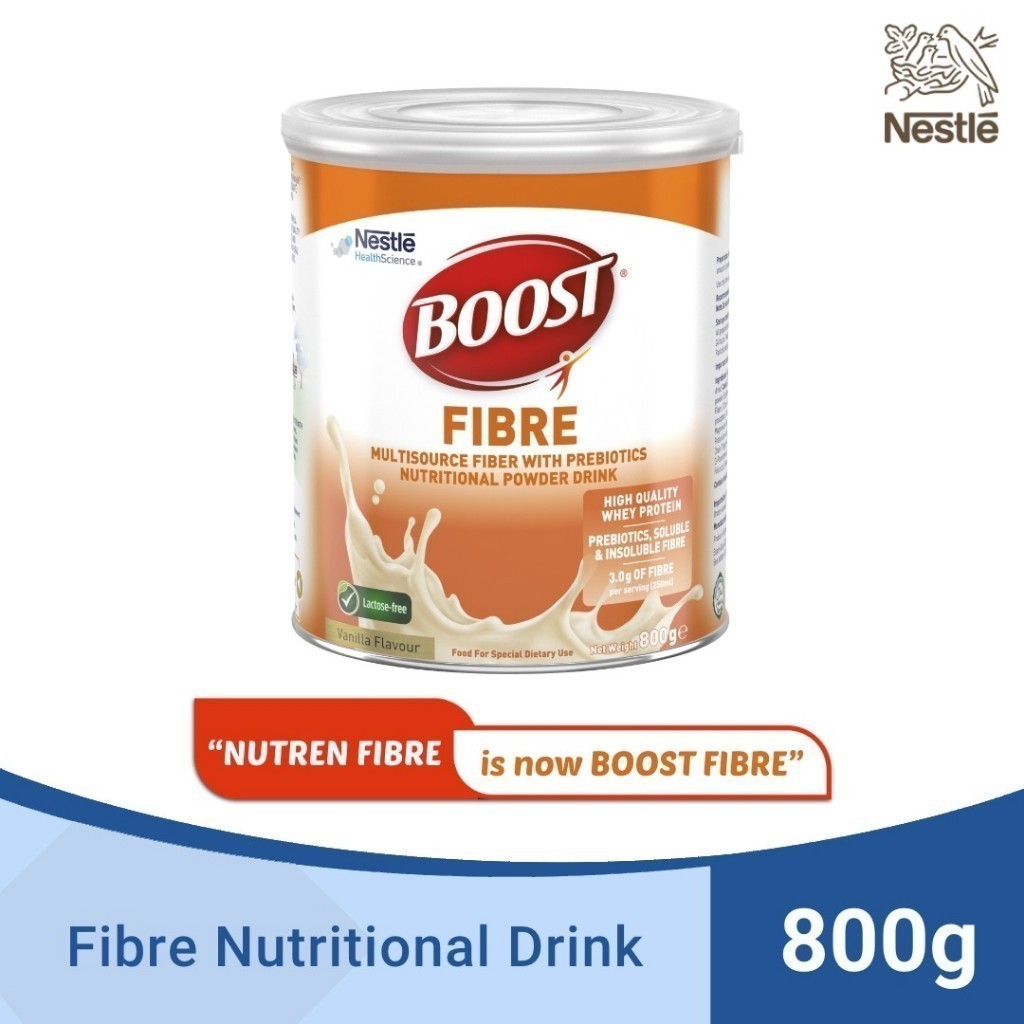 Boost Fibre Vanilla Nutritional Powder Drink 800g | Shopee Philippines