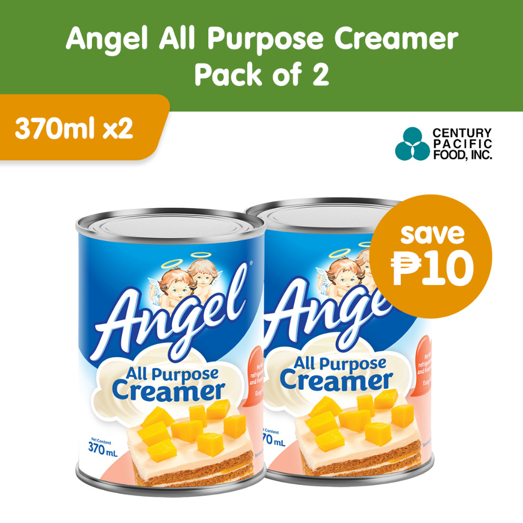 Angel All Purpose Creamer 370ml Pack of 2 | Shopee Philippines