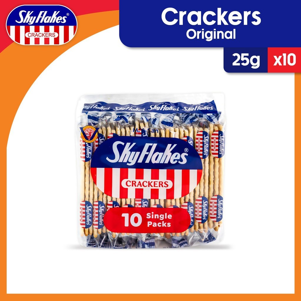 Skyflakes Crackers 25g x 10 | Shopee Philippines