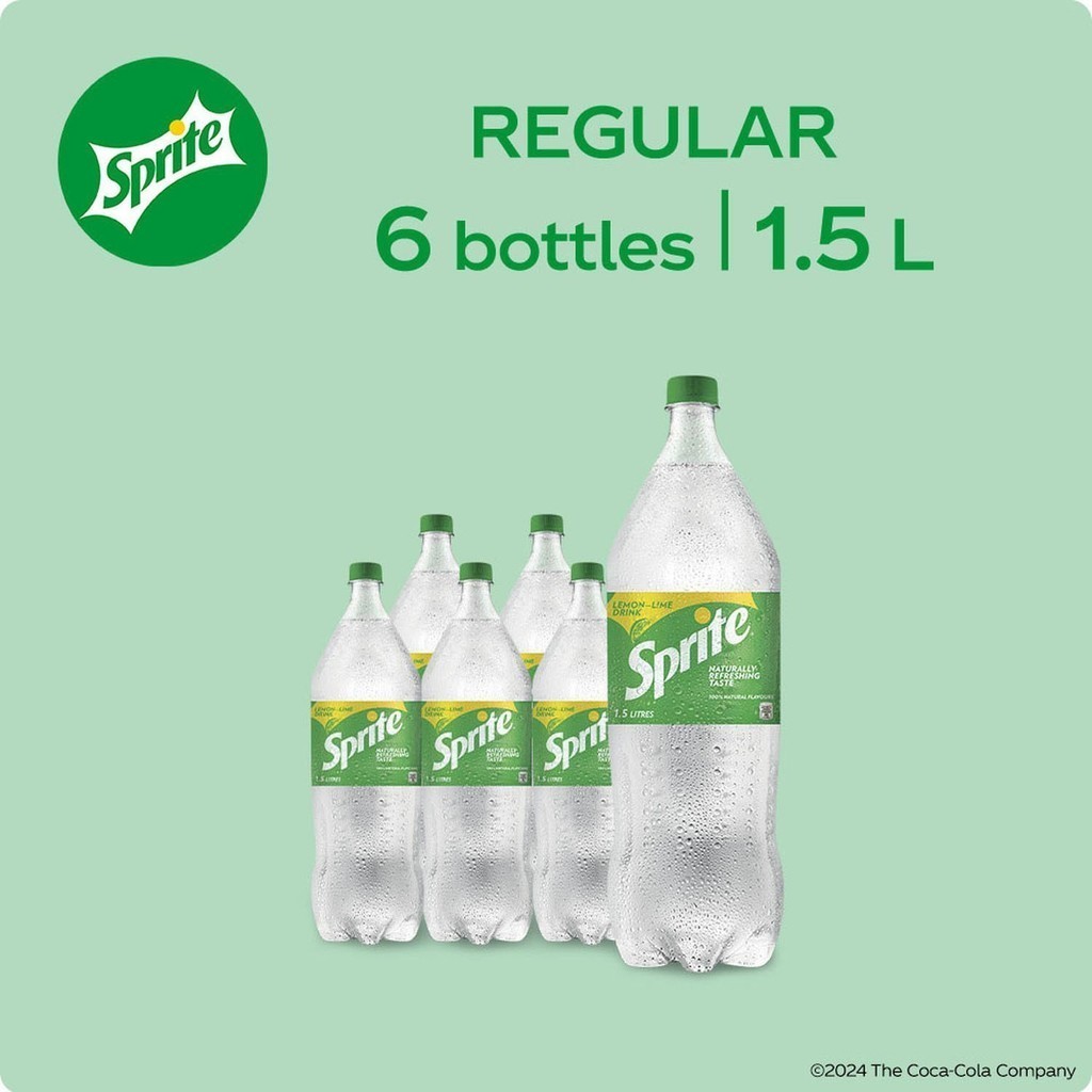 Sprite Regular 1.5L - Pack of 6 | Shopee Philippines