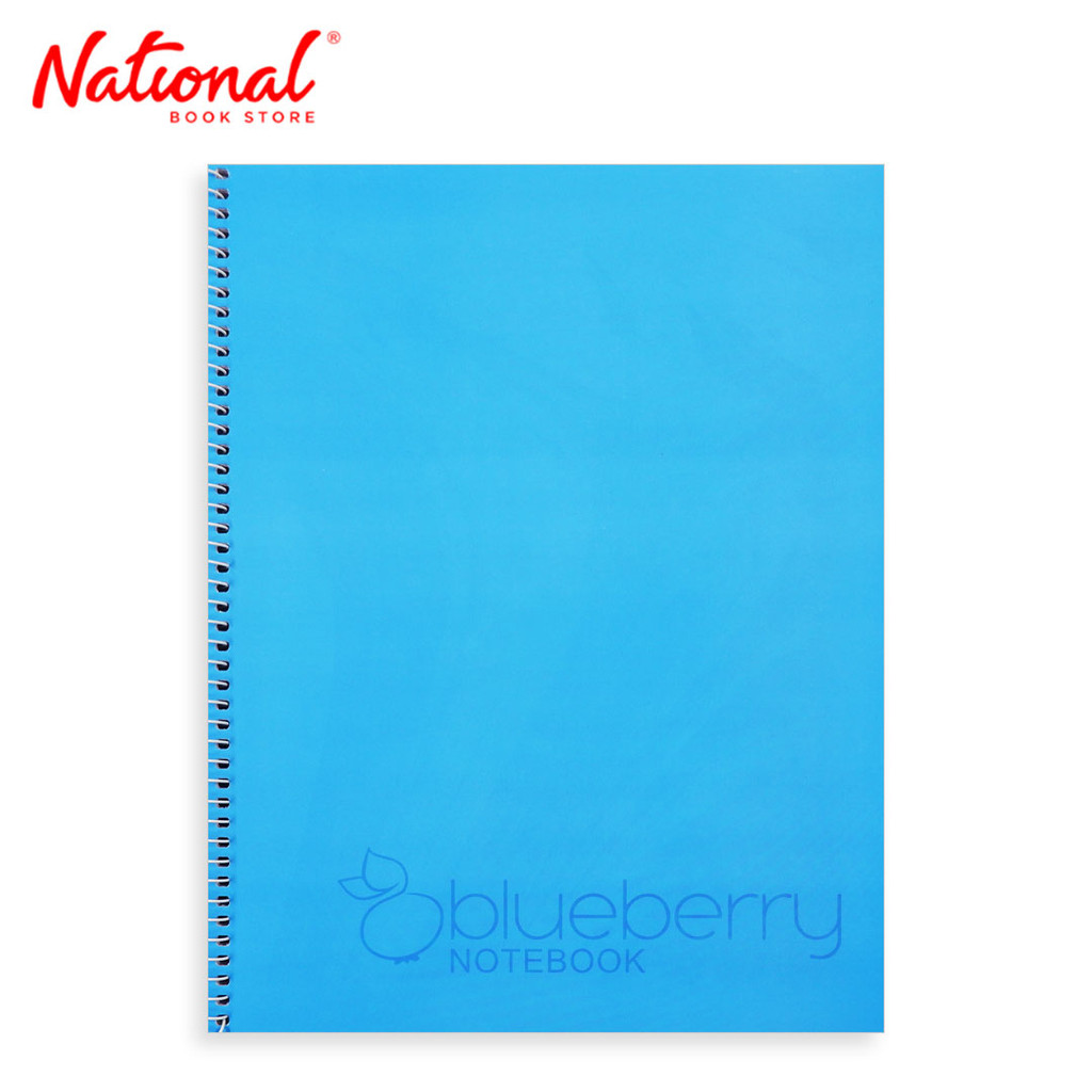Blueberry Spiral Notebook 8 216x280 80 Sheets - School Supplies ...