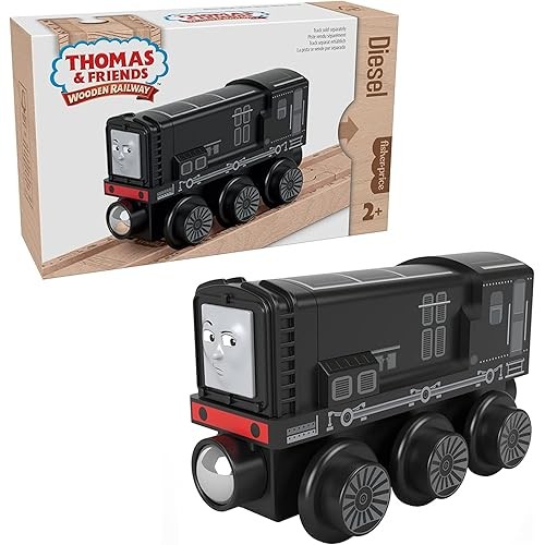 MATTEL Thomas the Tank Engine Wooden Rail Series Diesel 2 years old ...