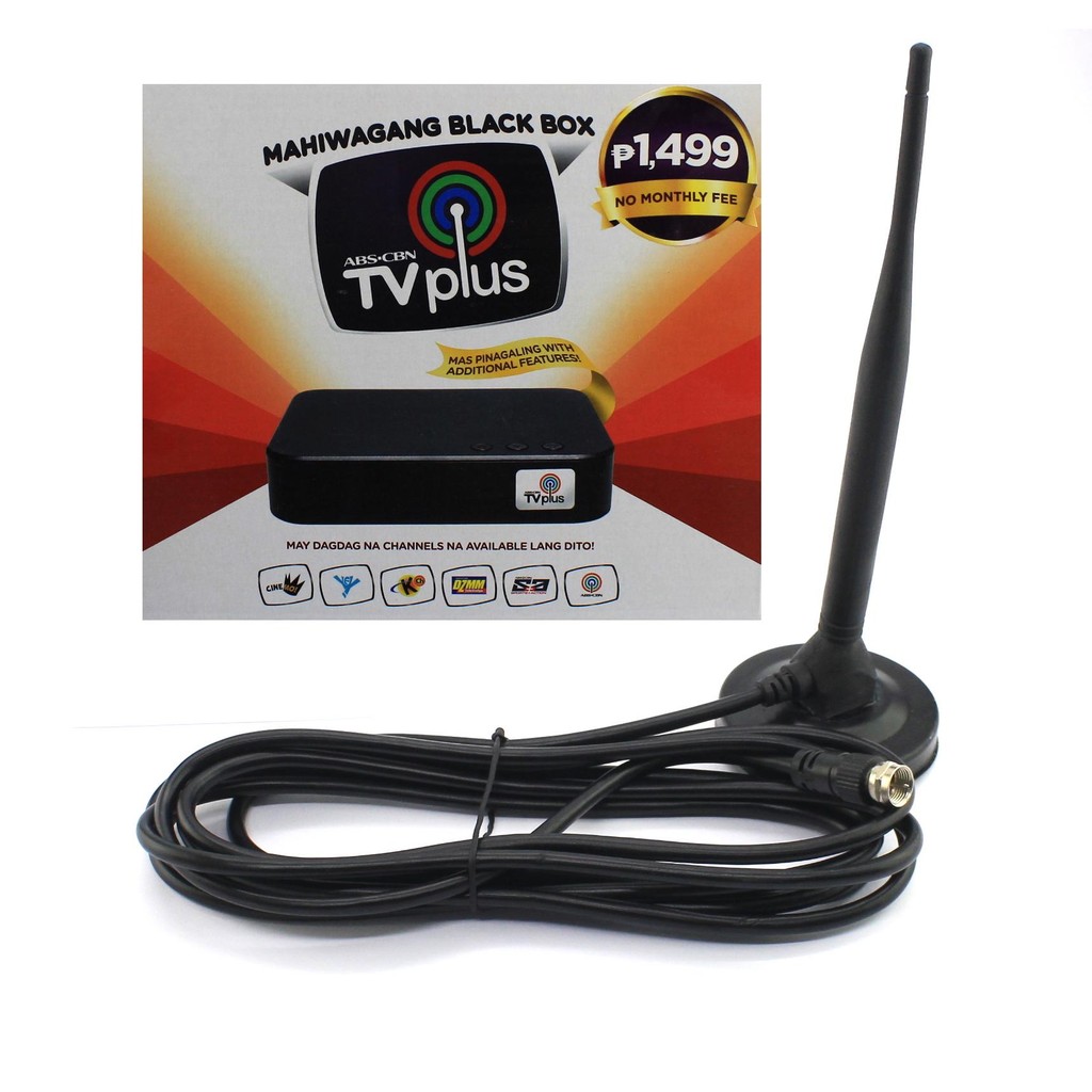 Antenna for ABS CBN TVPLUS Digibox TV PLUS ANTENNA 5 METERS | Shopee ...