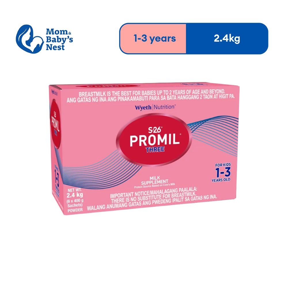 Wyeth® S-26® Promil® Three milk supplement for kids 1-3 years old bag ...