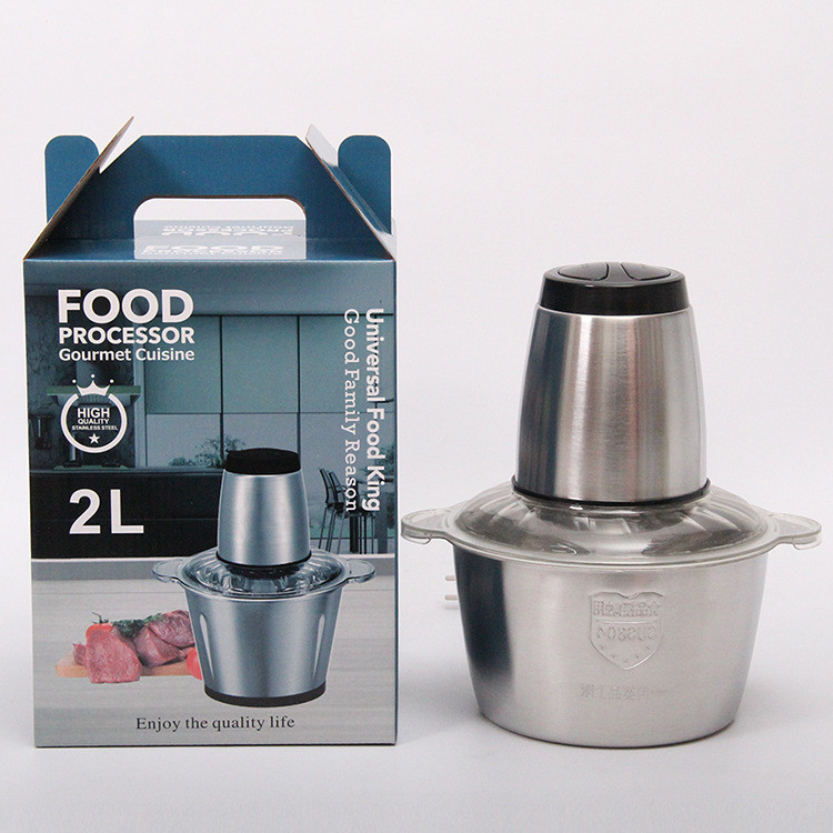 Stainless Steel Mini Meat Grinder Chopper Meat Mincer Electric Meat ...