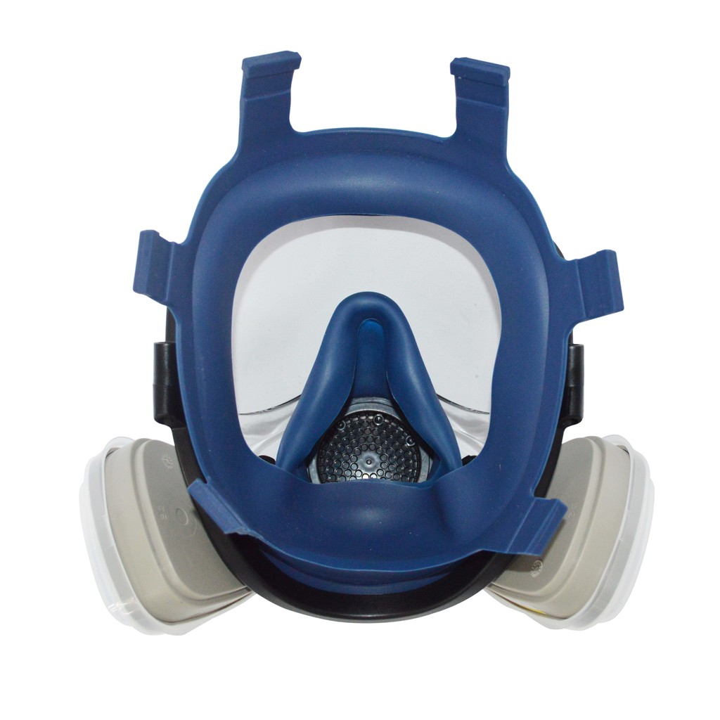 Full Face Anti-dust and anti-virus Chemical Respirators Gas Mask with ...