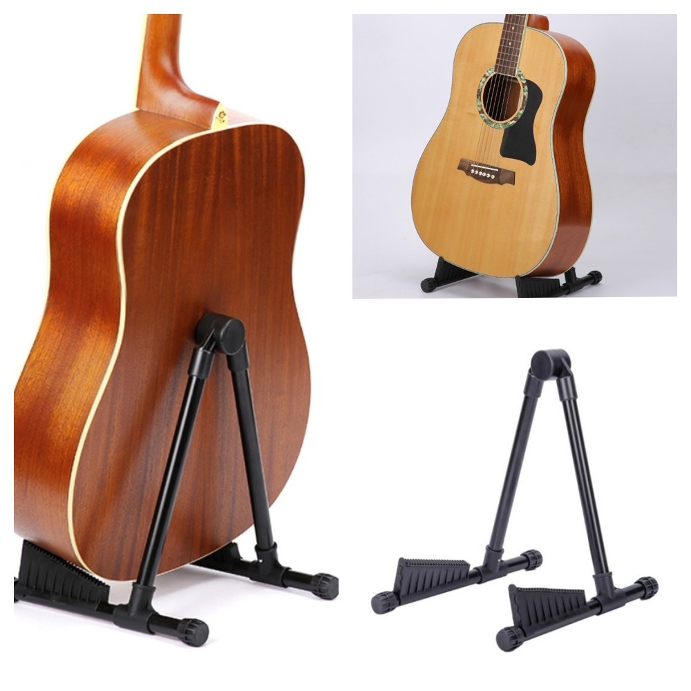 Universal Guitar Floor Stand Portable Folding Guitar Holder Floor for ...