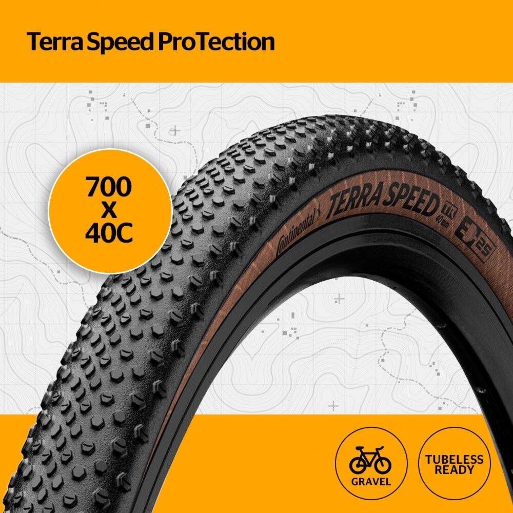 Continental Terra Speed ProTection Black/Transparent Foldable Skin ...