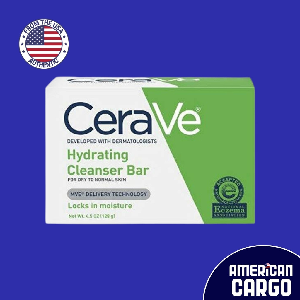 CeraVe Hydrating Cleansing Bar for Moisturizing Skin, 4.5 oz | Shopee ...