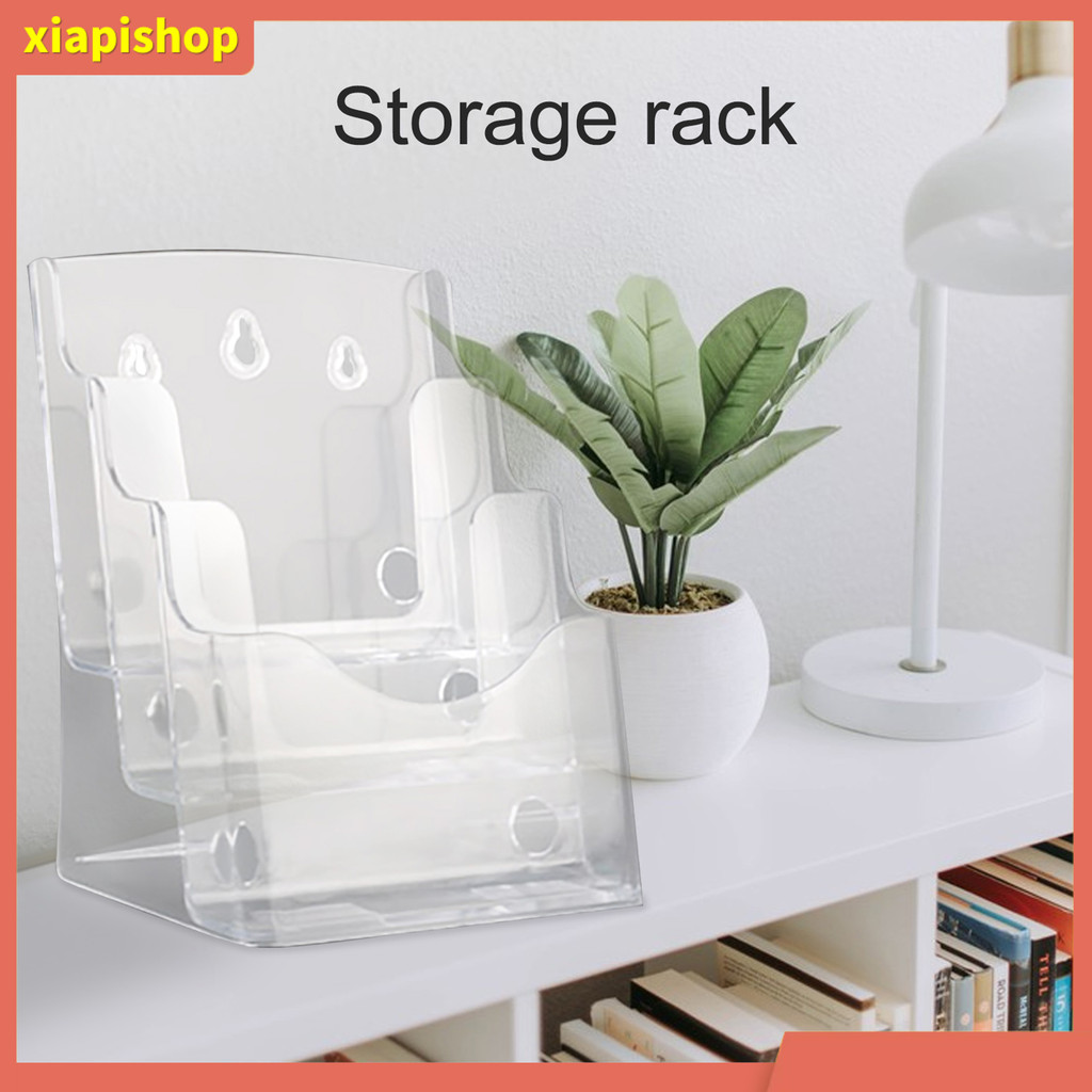 XPS Acrylic A5 Document Rack A5 Acrylic Document Rack Clear Acrylic 3 ...