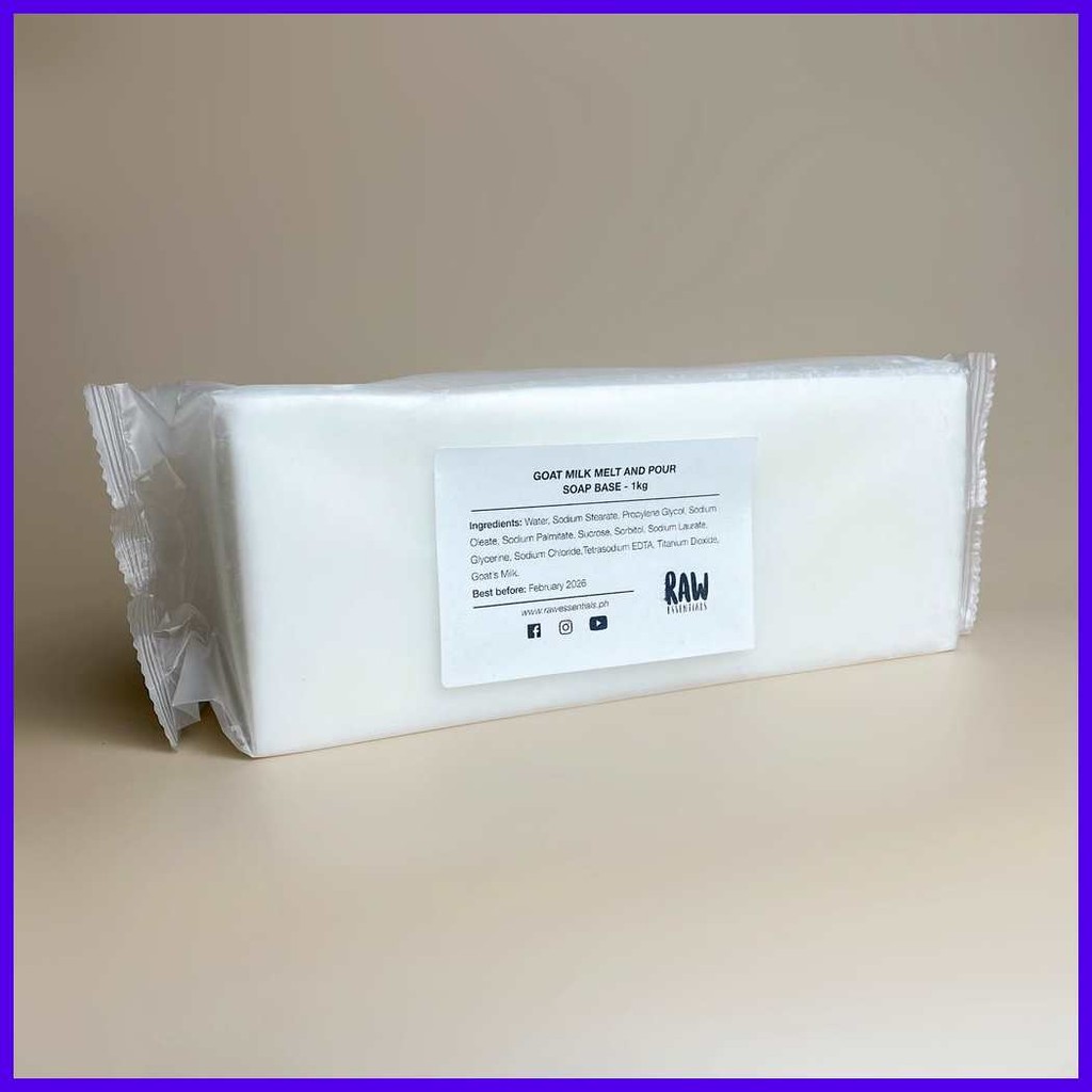 Goat’s)iB-Milk+AB{Melt?ip^and^Y/Pour^u$Soap/V^Base$B/1kg | Shopee ...