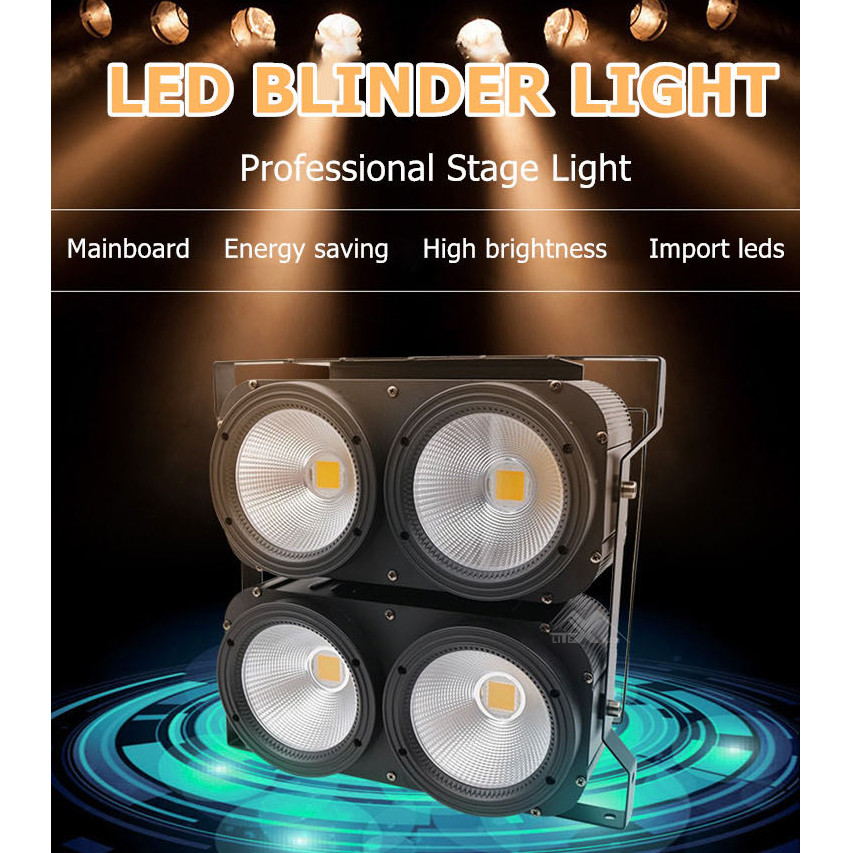 450W cob 4 eye surface light four eye spotlight PA light stage light ...