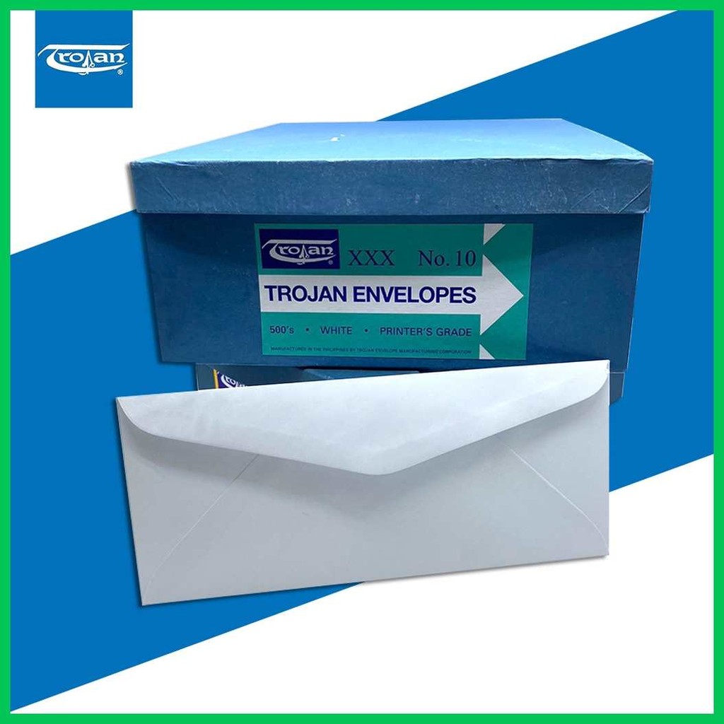 Trojan^aT^10:L`3X)q#PG#RM]White#eY/Long^qa$Letter/by^Envelope$JJ/500's ...