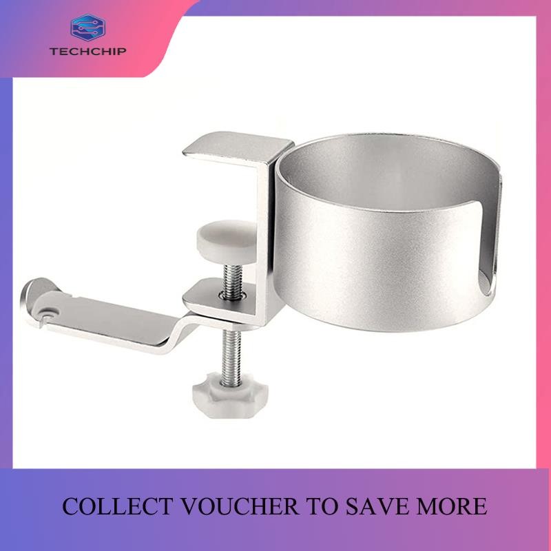 TECHCHIP-Desk Cup Holder, 2 in 1 Desk Cup Holder with Headphone Hanger ...