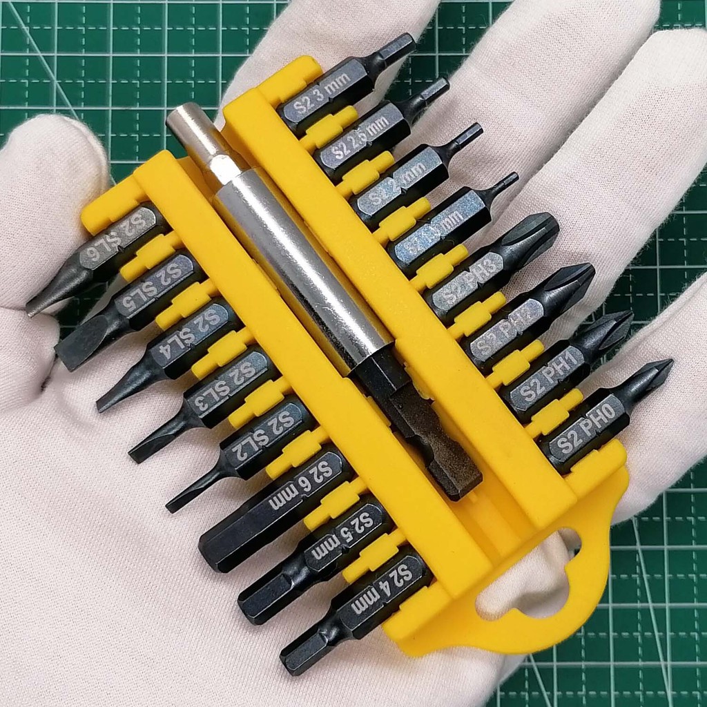 1 Set Custom Made BIT DRIVER EXTENDER Bit Screwdriver Shank and 6.35 ...