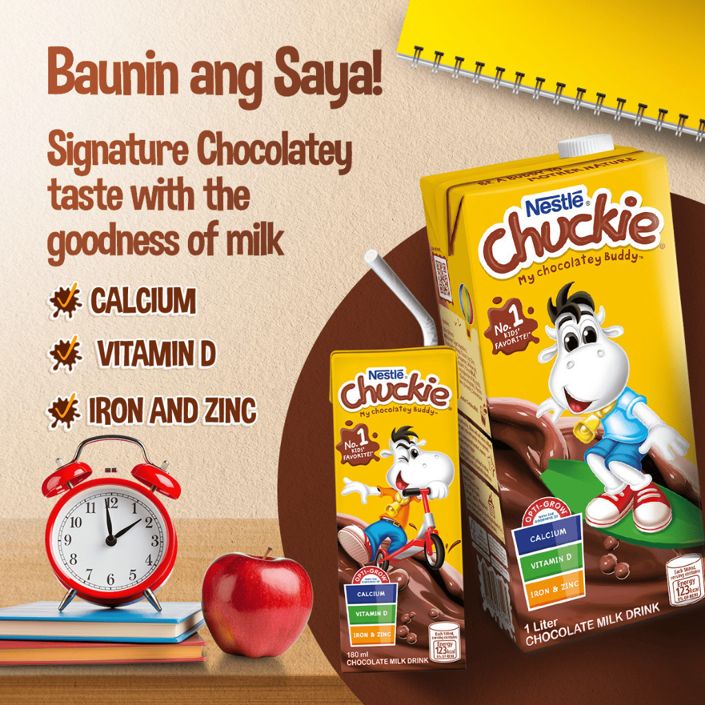 Nestle Chuckie Chocolate Milk Drink 110ml - Pack of 10 | Shopee Philippines
