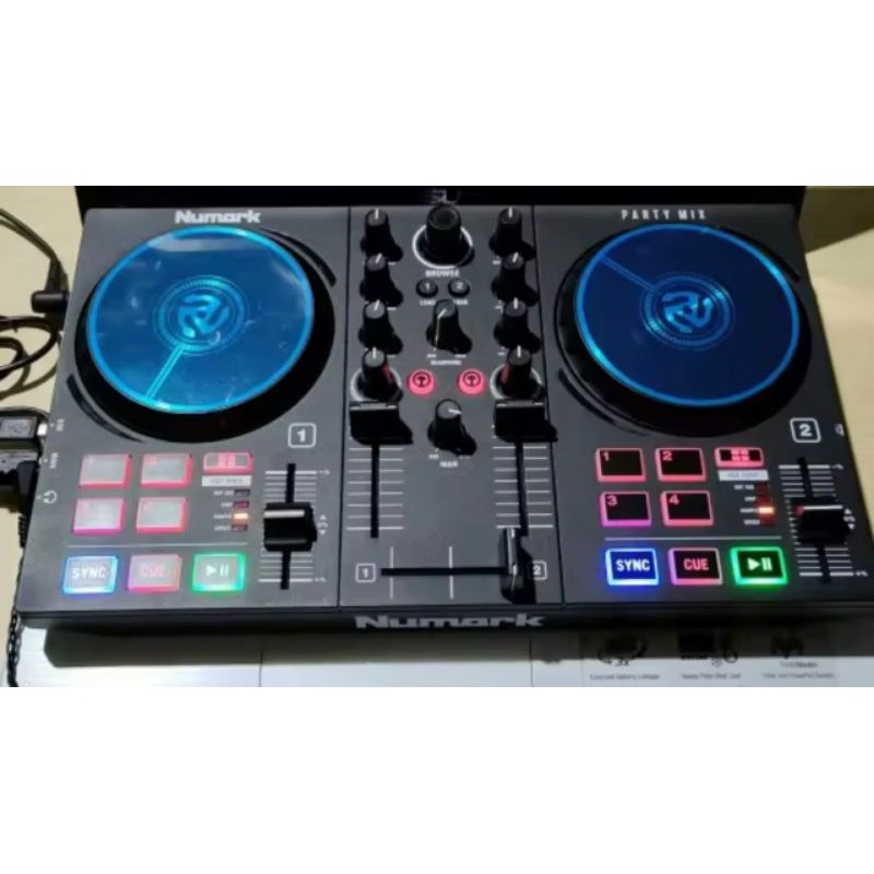 Numark - Party Mix II DJ Controller with Built-In Light Show (Dj ...