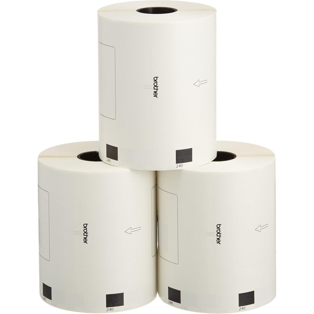 Brother Industries DTDT-240 QL-1050 Pre-Cut Paper Label for TypeA ...
