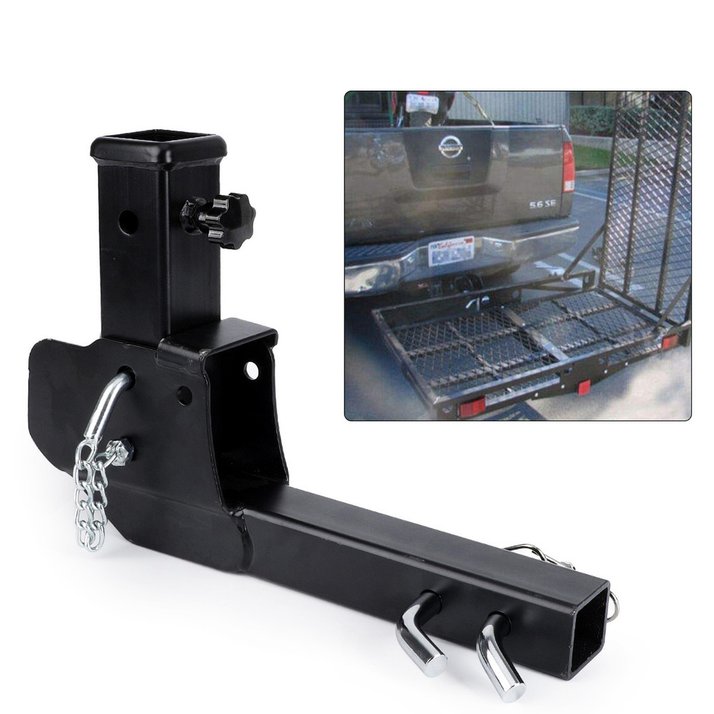 ☮2-Inch 500 lbs Fold Trailer Attachment Rod Metal Adjustable Trailer ...