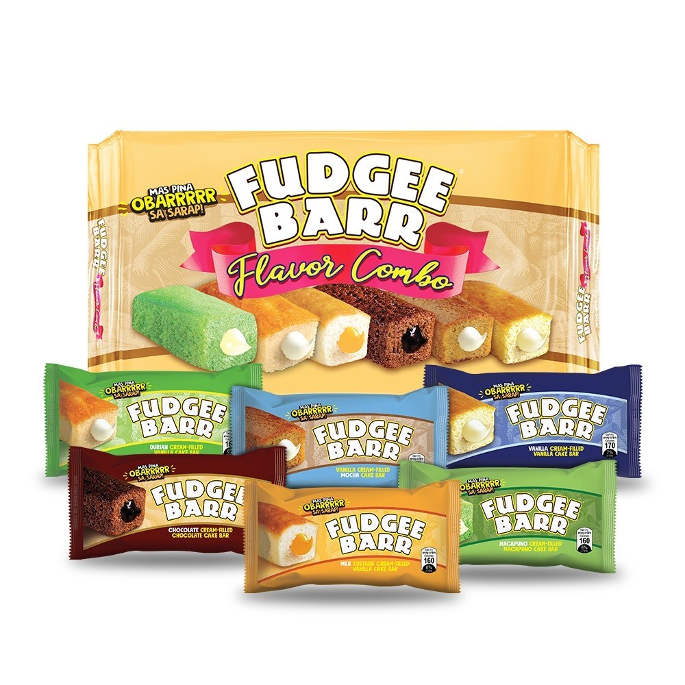 Fudgee Barr Flavor Combo 39g x 10pcs | Shopee Philippines