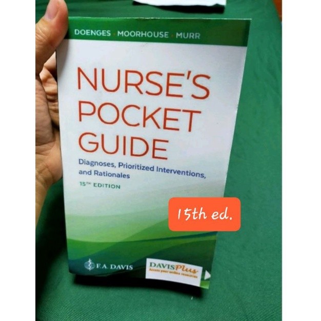 Nurse's_EF)Pocket'o]Guide;vP@16th@L+Edition/NANDA(FREE@Q+f@BUBBLE@M O ...