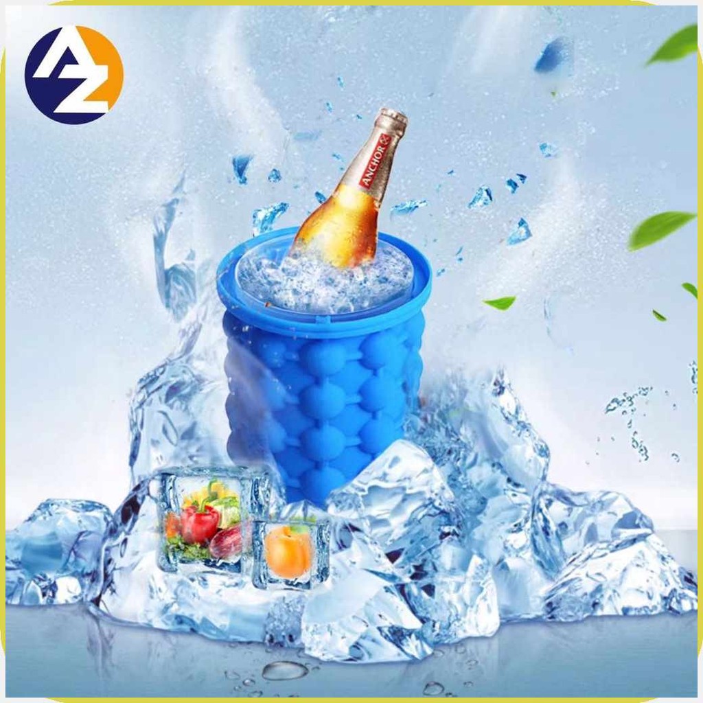 AZ:iP}Food]wA;grade@R+silicone W+A+l+n+q+ice bucket / ice cube maker ...