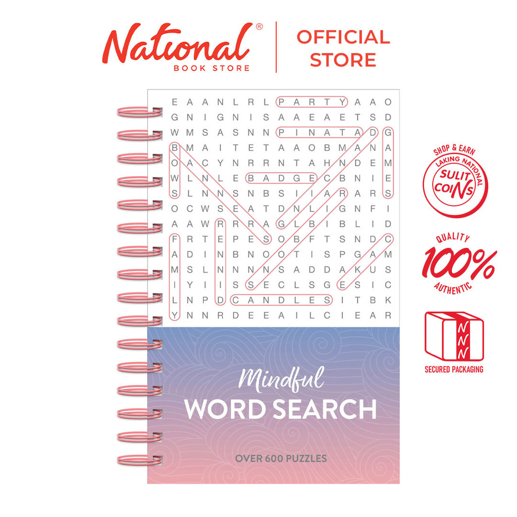 Mindful 600 Puzzles - Word Search By Lake Press - Trade Paperback ...