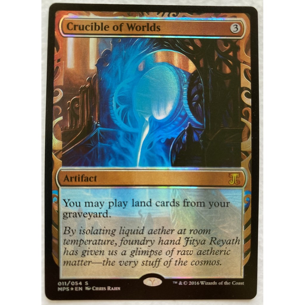 Pr0xy Card - Crucible of Worlds (Foil) | Kaladesh Inventions (MPS ...