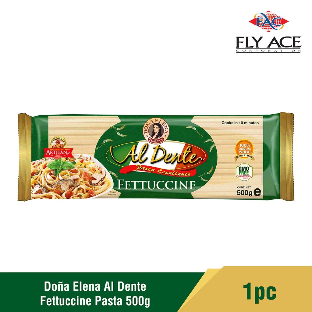 Doña Elena Al Dente Fettuccine Pasta 500g | Shopee Philippines