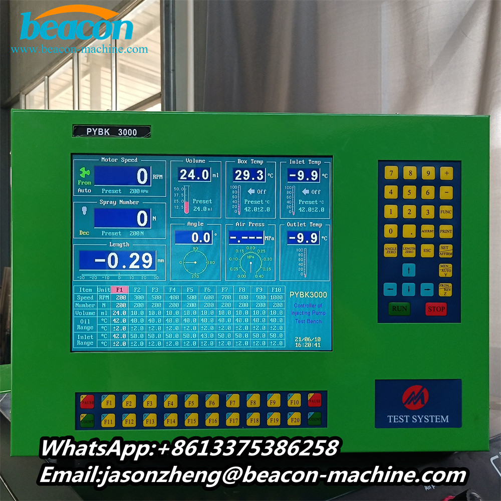BCS619 Diesel Injector Calibration Machine Fuel Injection Pump Test ...