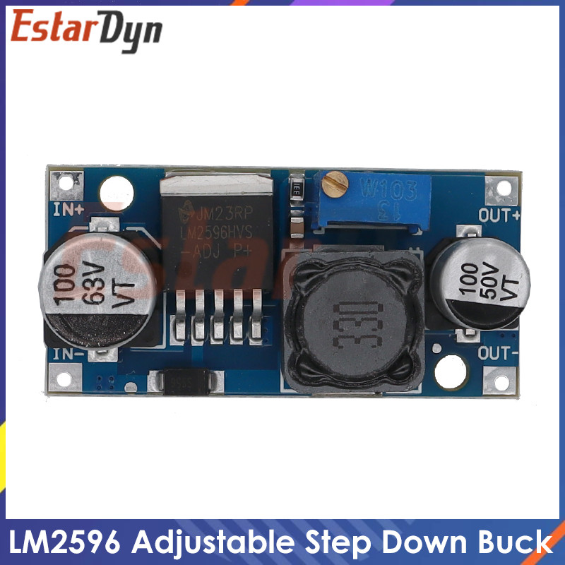 ☸LM2596HVS LM2596 HV LM2596HV DC-DC Adjustable Step Down Buck Converter Power Module 4.5-50V To ...
