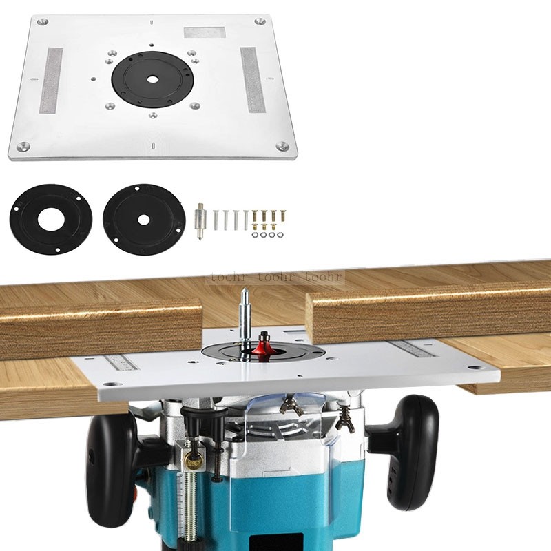 ≈Universal Electric wood milling trimming machine Flip Plate guide ...