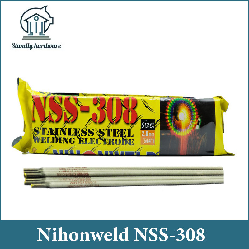Nihon Stainless Steel Welding Rod Nihonweld NSS-308 Welding Electrode 1/8 3/32 5/32 5/64 ...