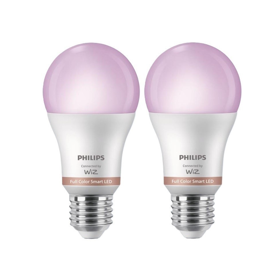 [Buy1Take1] Philips WiZ Smart LED Bulb 6 Watts A60 E27 RGB | Shopee ...