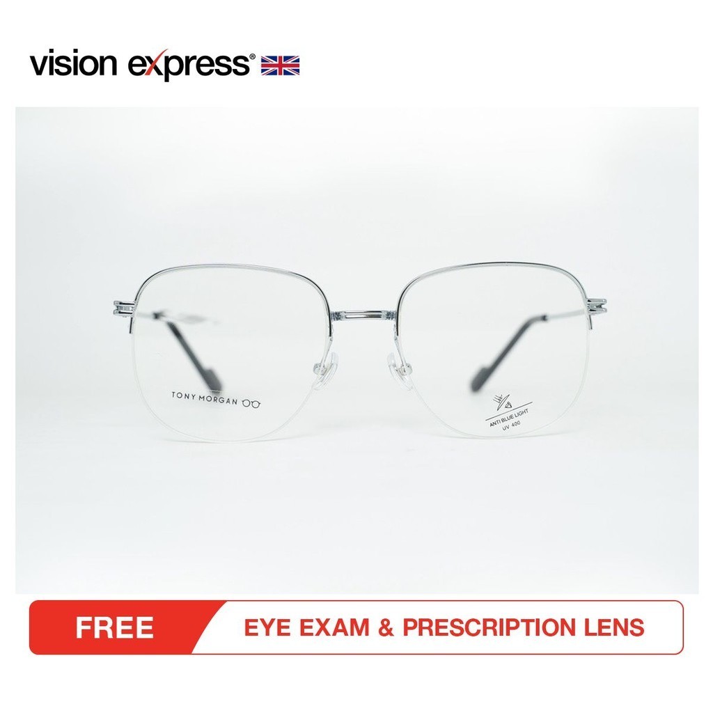Tony Morgan Eyeglasses for Women TMS31751SILVER56 - Vision Express with ...
