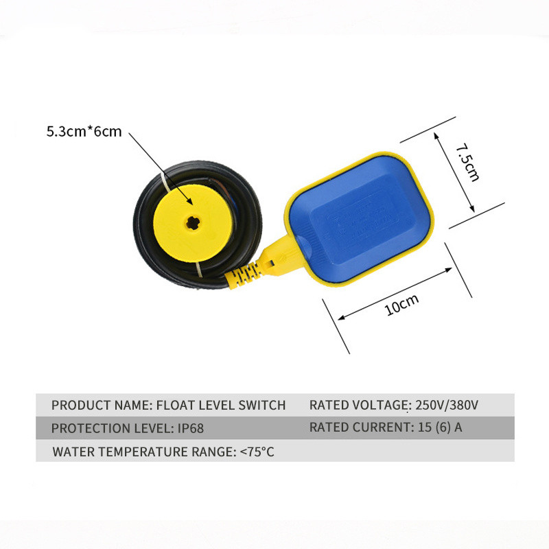 ♡Square 15-2 2M 3M 4M 5M controller float switch liquid switch liquid ...