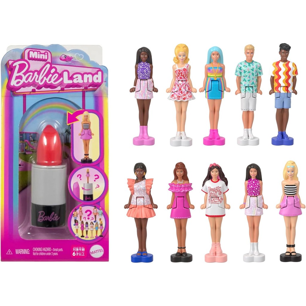 genuine product Barbie dollBarbie 986Aset-HYF19 Mini Barbie Land ...