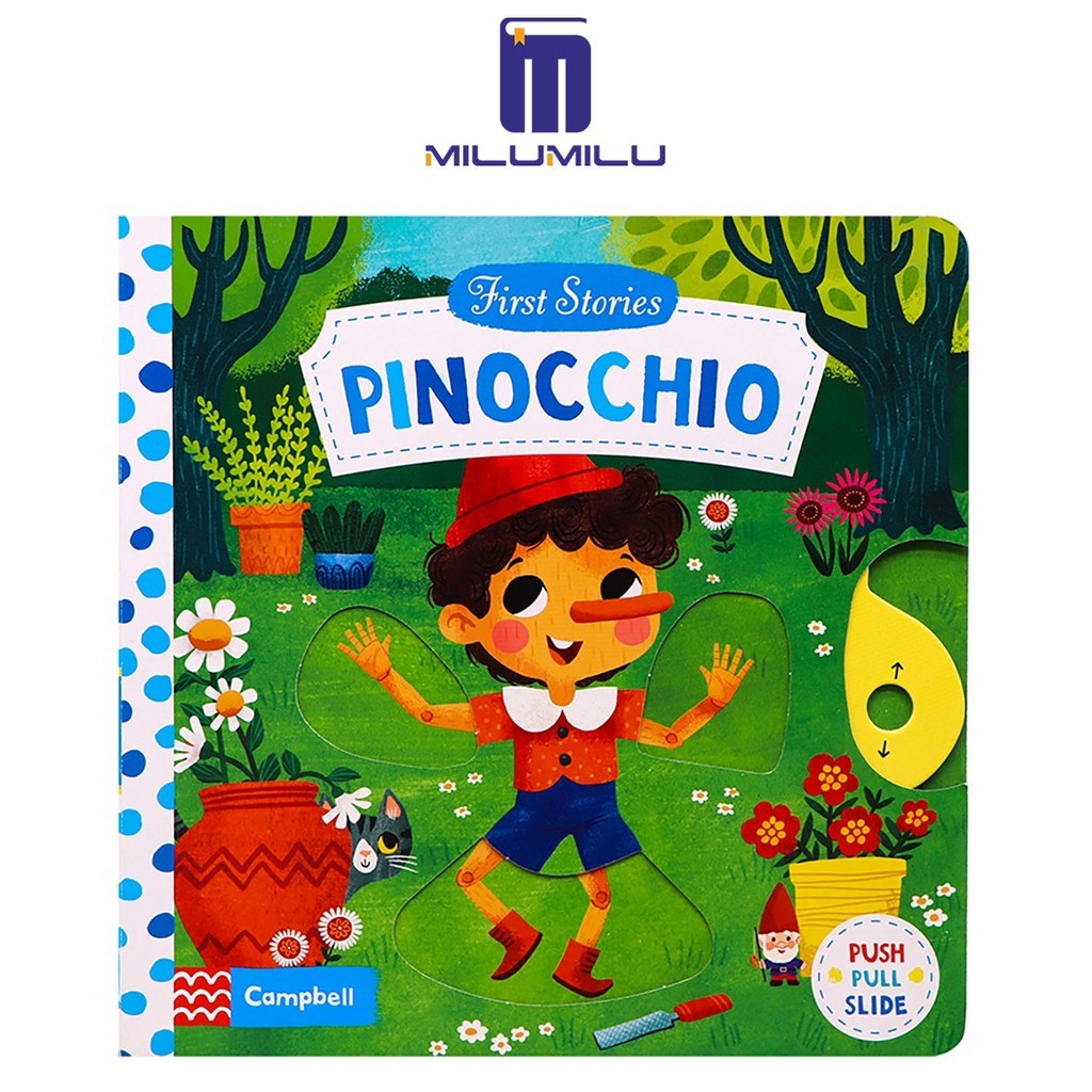 milumilu First Stories Busy Pinocchio Picture Book Toddler Agency ...