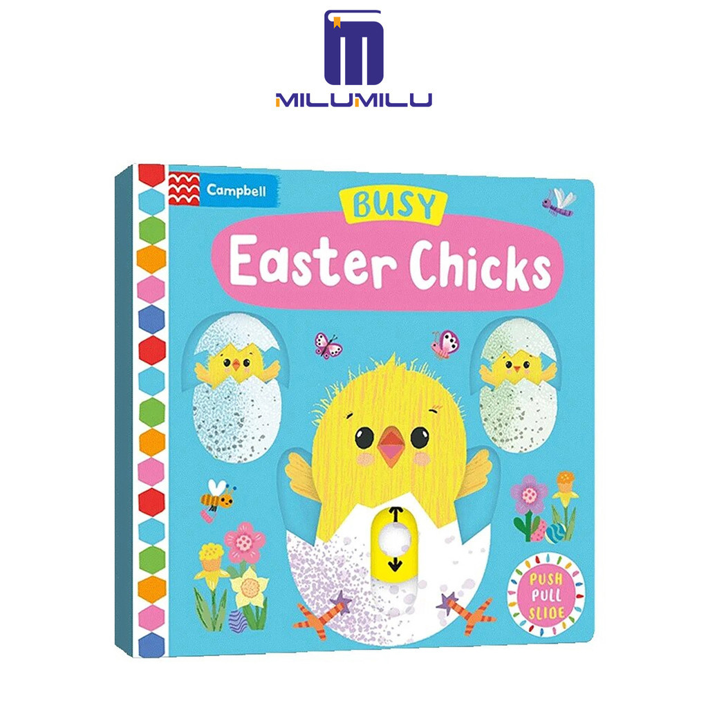 Milu Picture Book Busy Easter Chicks Board Book Picture Book Original ...