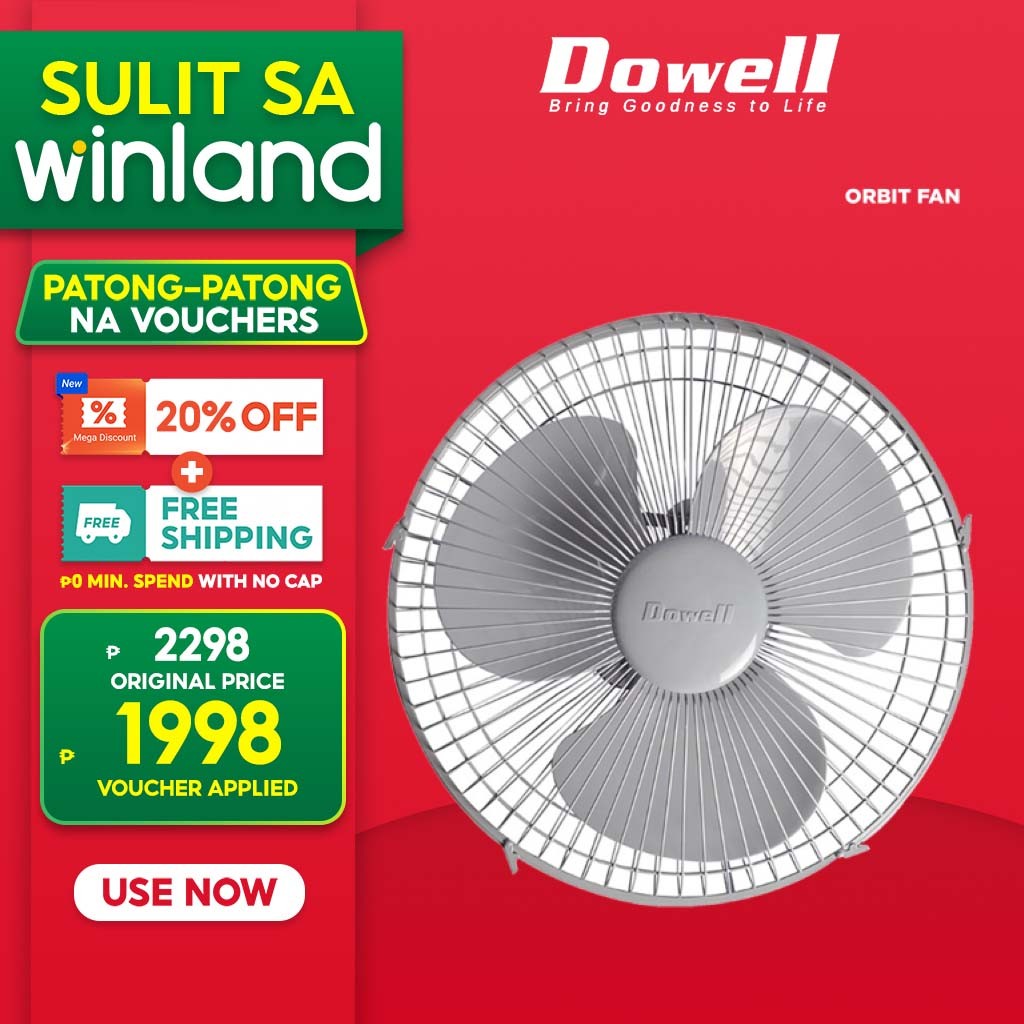 Dowell by Winland 18 inch Orbit Ceiling Electric Fan OF-182 | Shopee ...