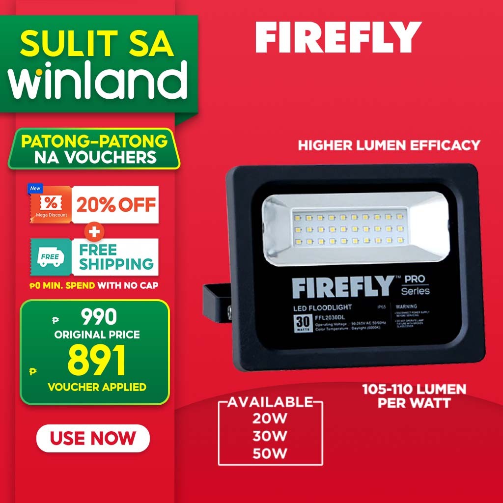 Firefly by Winland PRO LED Floodlight 20 Watts / 30 Watts / 50 Watts ...