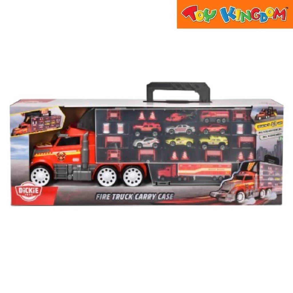 Dickie Toys Fire Truck Carry Case Vehicle | Shopee Philippines