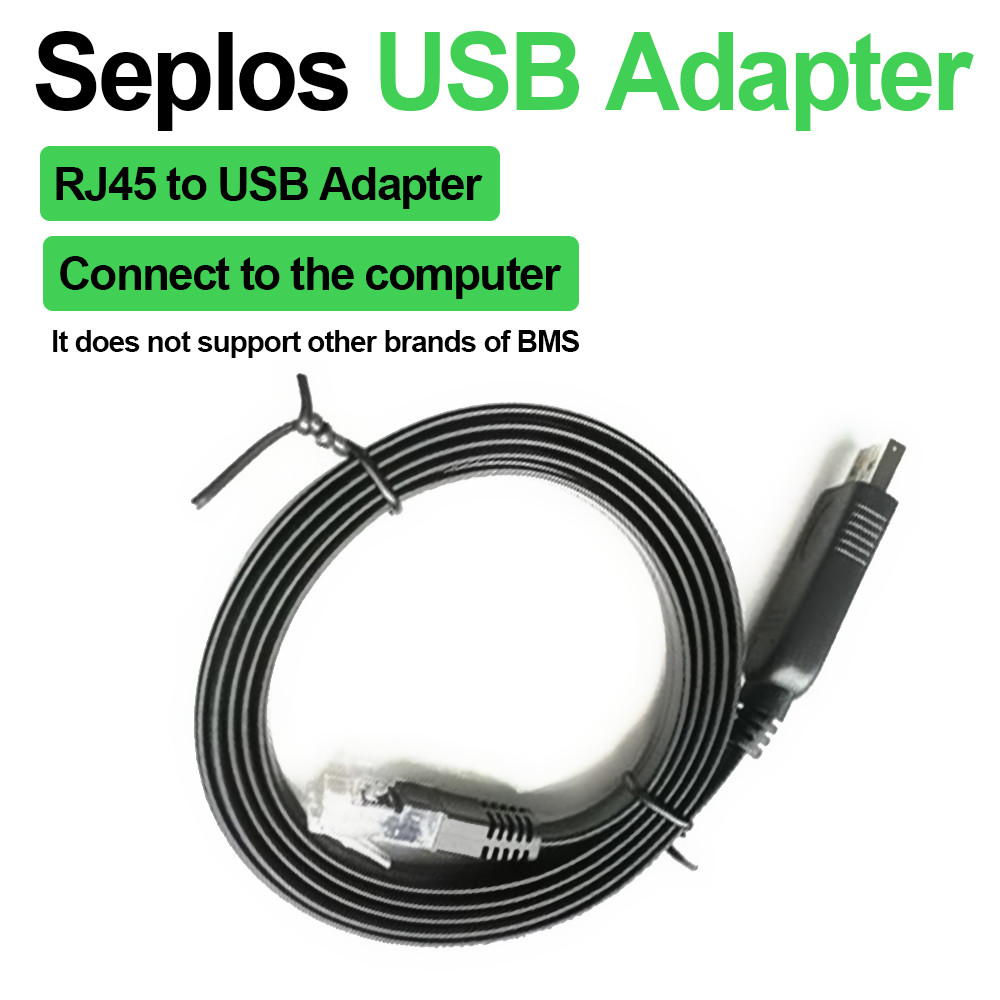 Seplos RJ45 to USB Adapter Connect BMS Battery Management System And ...